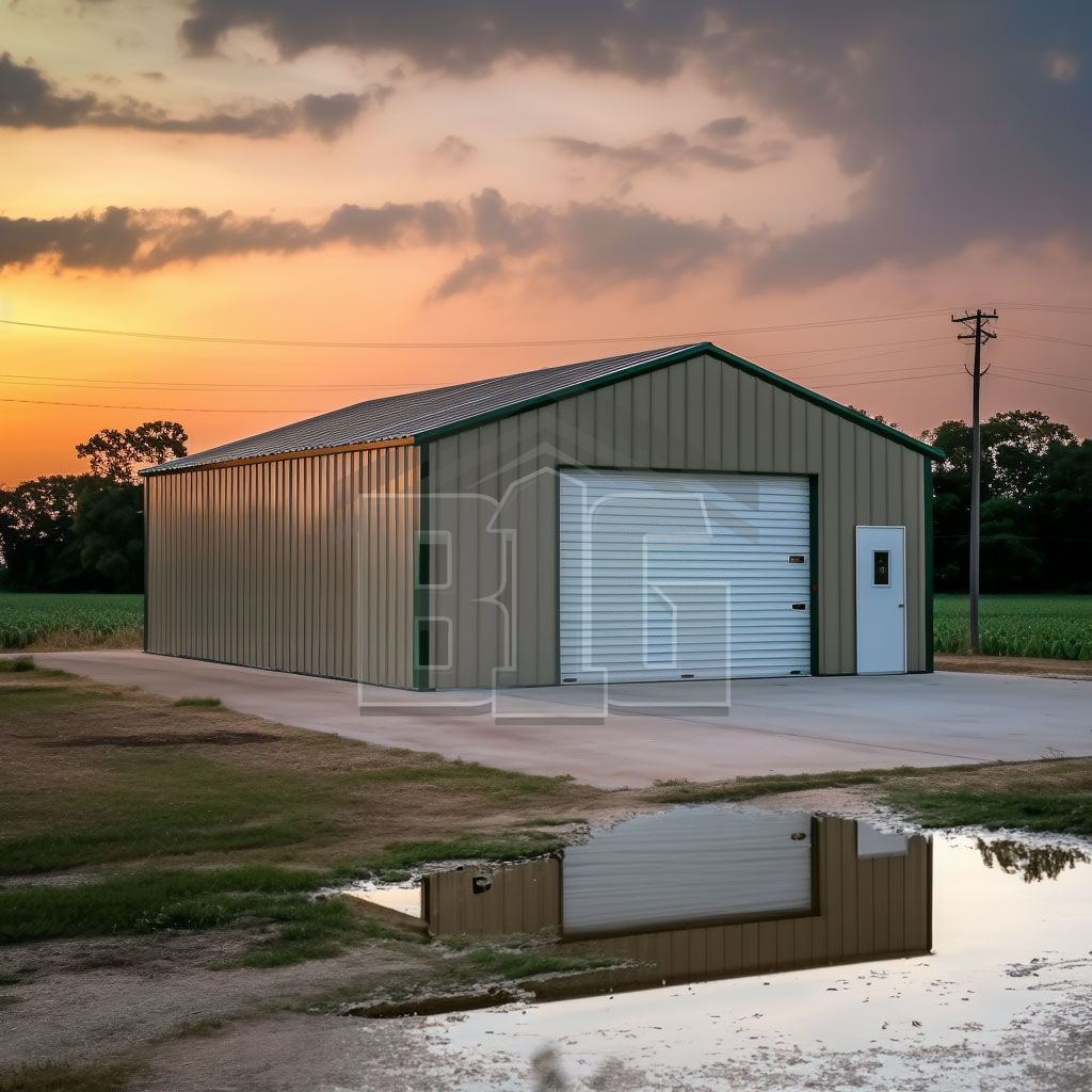 Alice Iowa 24x30 | Big Metal Buildings