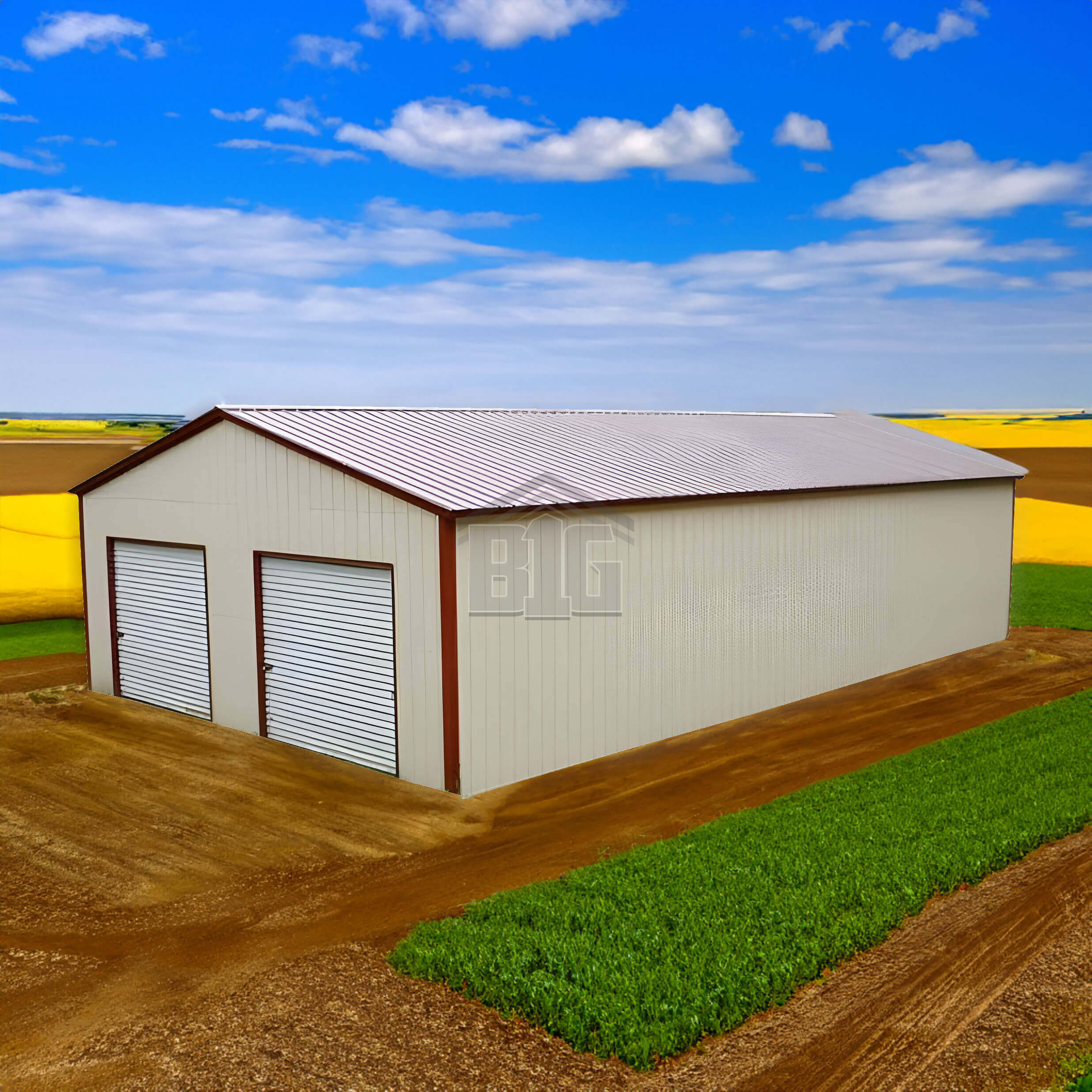 Bertram Kentucky 30x50 | Big Metal Buildings