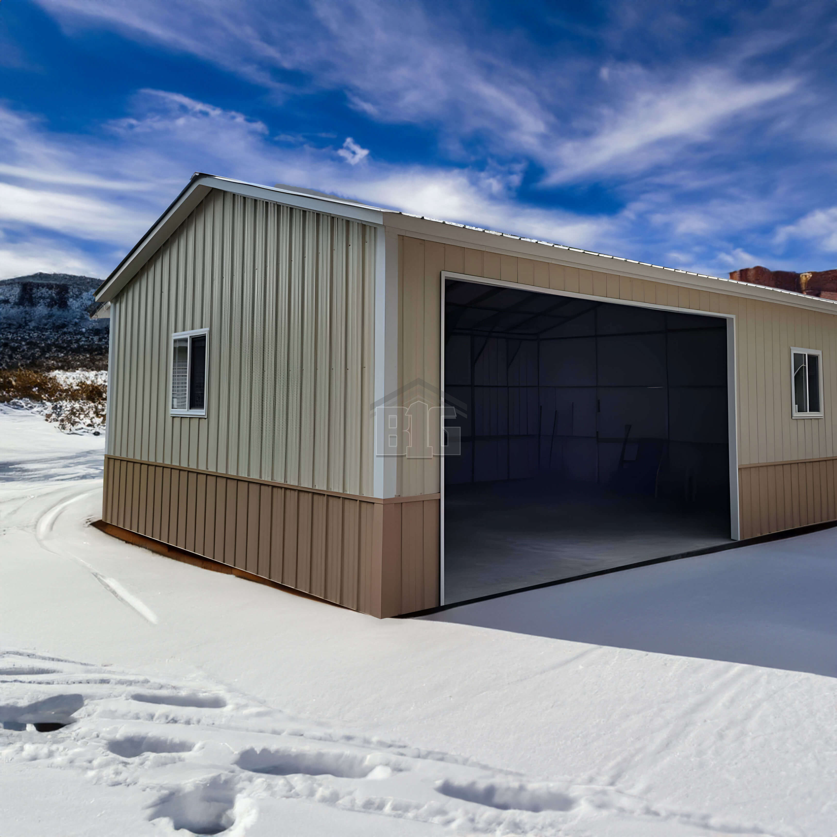 Hilda Florida 20x20 | Big Metal Buildings