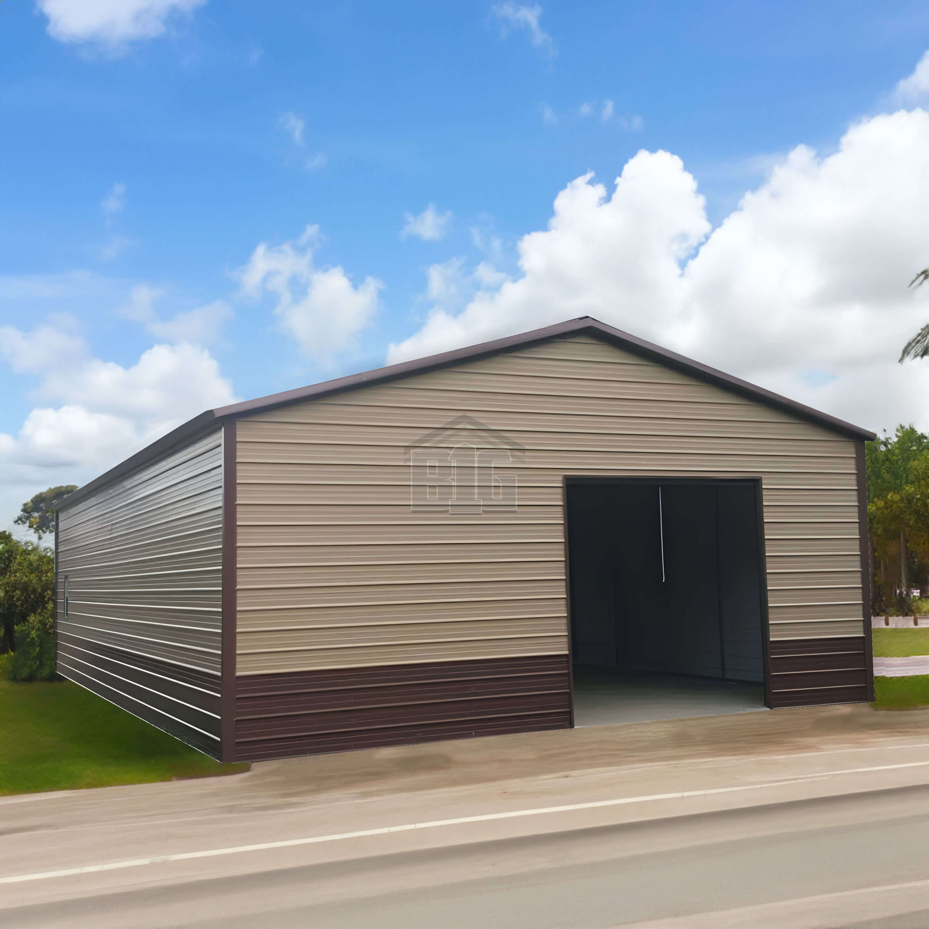 Horace Maine 30x30 | Big Metal Buildings