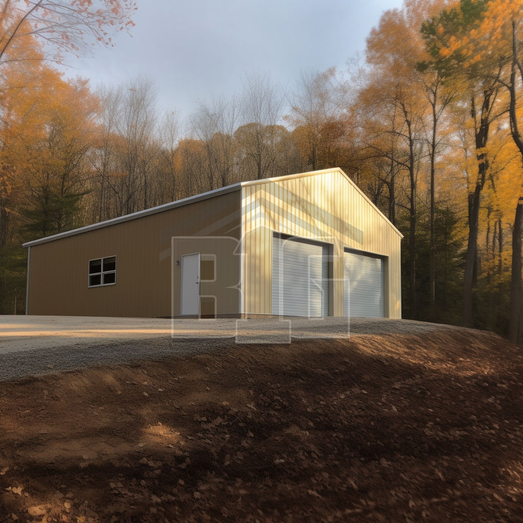 Ronald West Virginia 24x40 | Big Metal Buildings